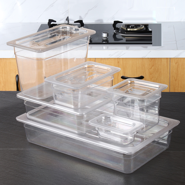 Popular Hot Food Container with Lids Plastic Polycarbonate Container ...