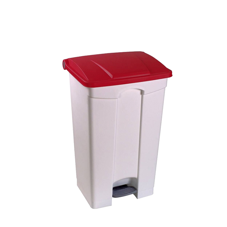 High Quality PP Plastic Fireproof Garbage Can with Foot Pedal ...